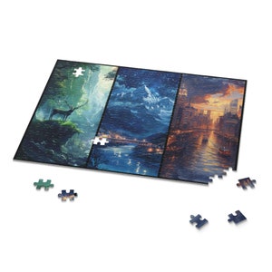 Acotar Maasverse Puzzle, Velaris, Terrasen, Lunathion Puzzle Throne of ...