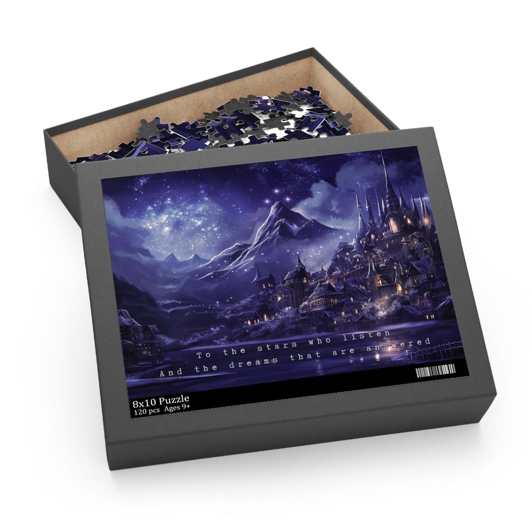 Acotar Puzzle Velaris Jigsaw Puzzle, ACOTAR Merch Fantasy Picture ...