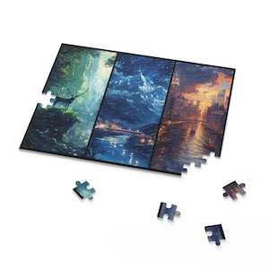 Acotar Maasverse Puzzle, Velaris, Terrasen, Lunathion Puzzle Throne of ...