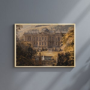 Pemberley Art Print Jane Austen Poster Digital Download Pride and ...