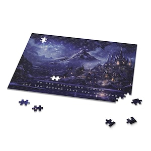 Acotar Puzzle Velaris Jigsaw Puzzle, ACOTAR Merch Fantasy Picture ...