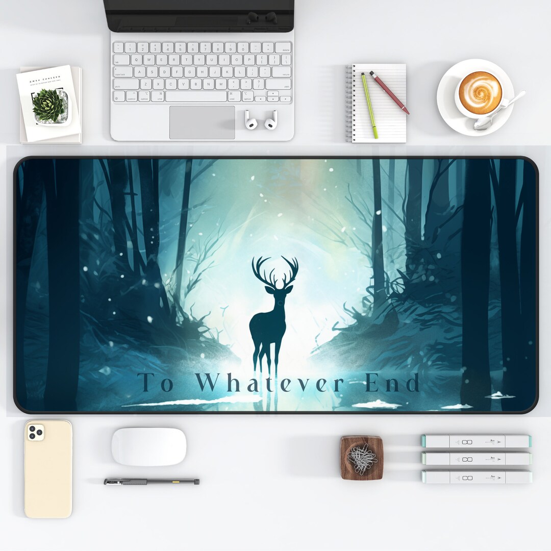 Terrasen Desk Mat Throne of Glass Fan Art Large Deskmat Bookish Merch ...