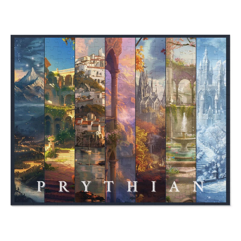 Prythian Courts ACOTAR Puzzle, Acotar Picture Puzzle, Night Court ...