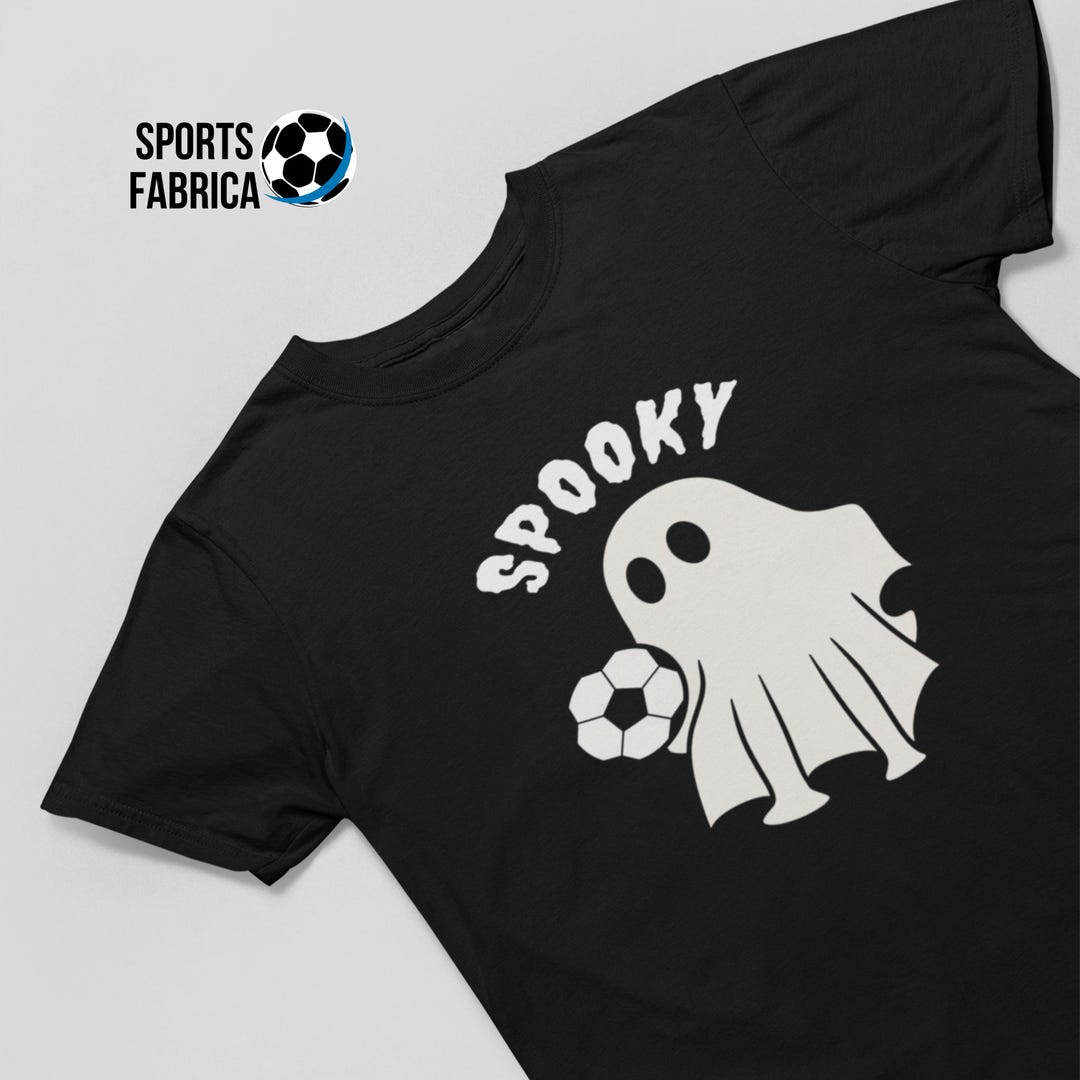 Unisex Halloween Spooky Soccer Shirt for Men Women Boys & Girls ...