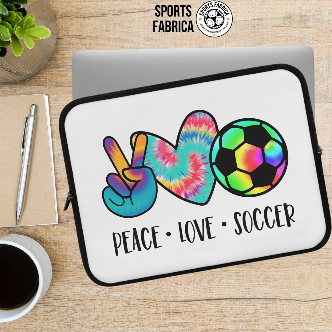 Custom Soccer Ball Laptop Tablet iPad Sleeve Soccer Mom Dad Coach ...