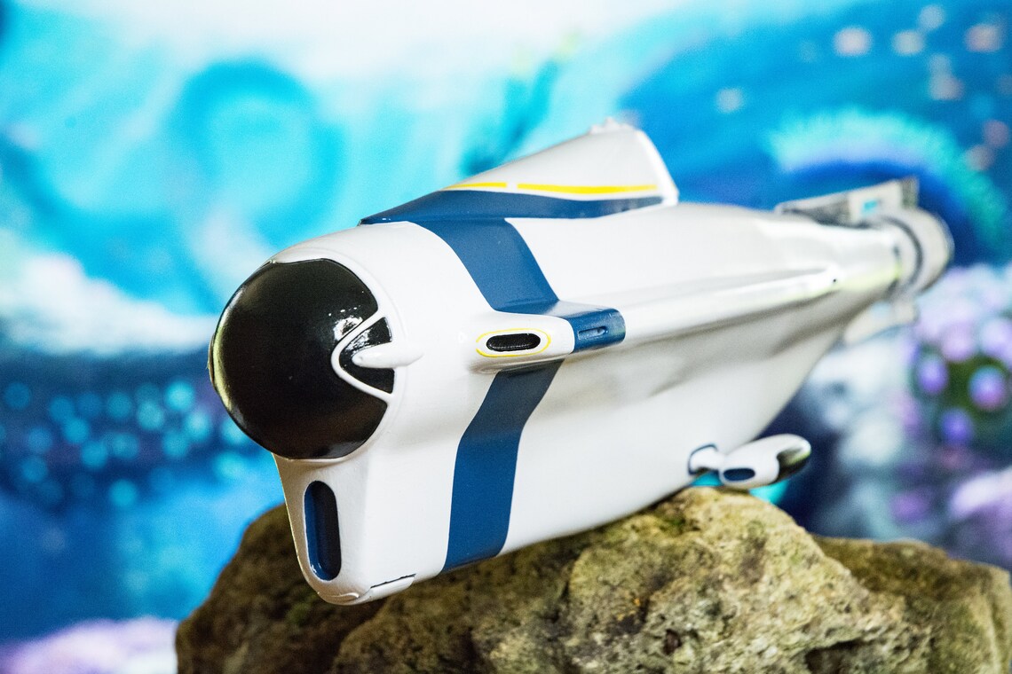 Cyclops Subnautica 3D Print, Hand Painted Resin Figure - Etsy
