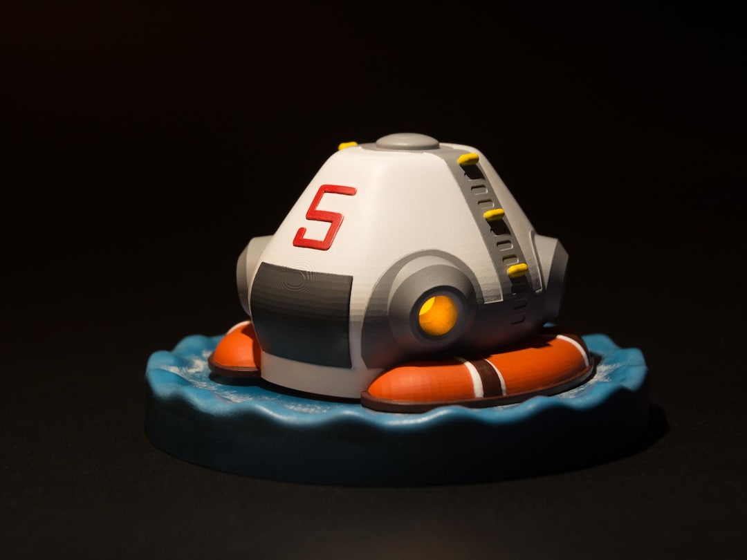Subnautica Lifepod - Hand-painted Resin Replica - Etsy