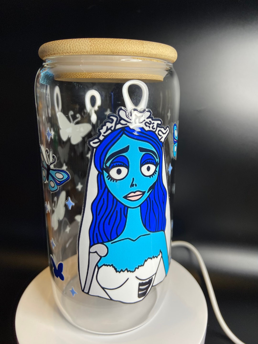 Corpse Bride Glass Cup - Etsy