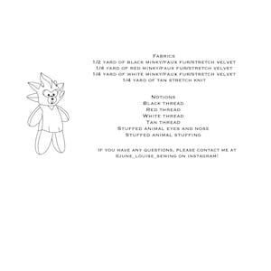 Sour Shadow Sewing Pattern | Printable Sewing Pattern for Download ...