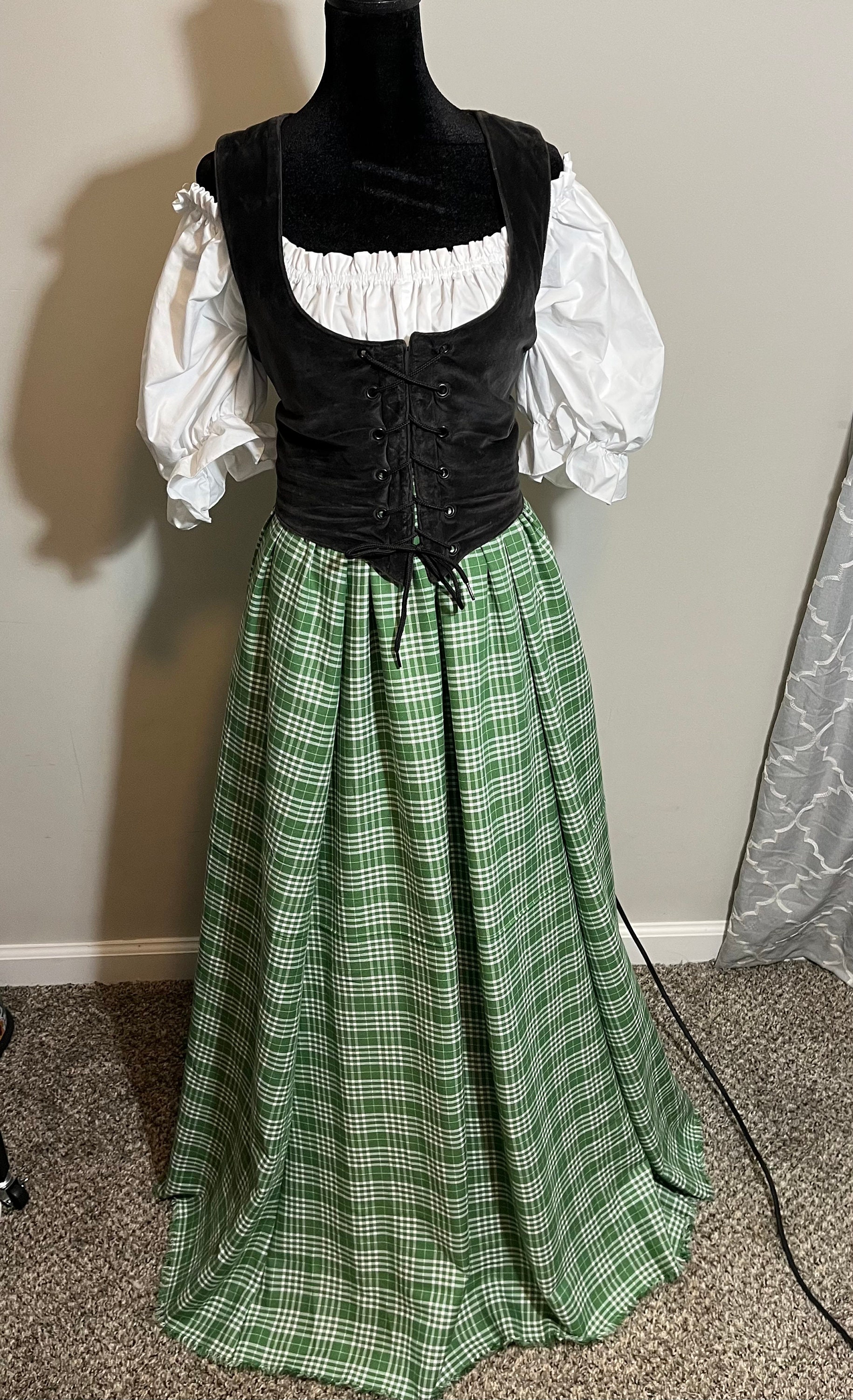 Renaissance Skirt, Peasant, Cosplay, Cottage Core, LARP, Fairy, Elf ...