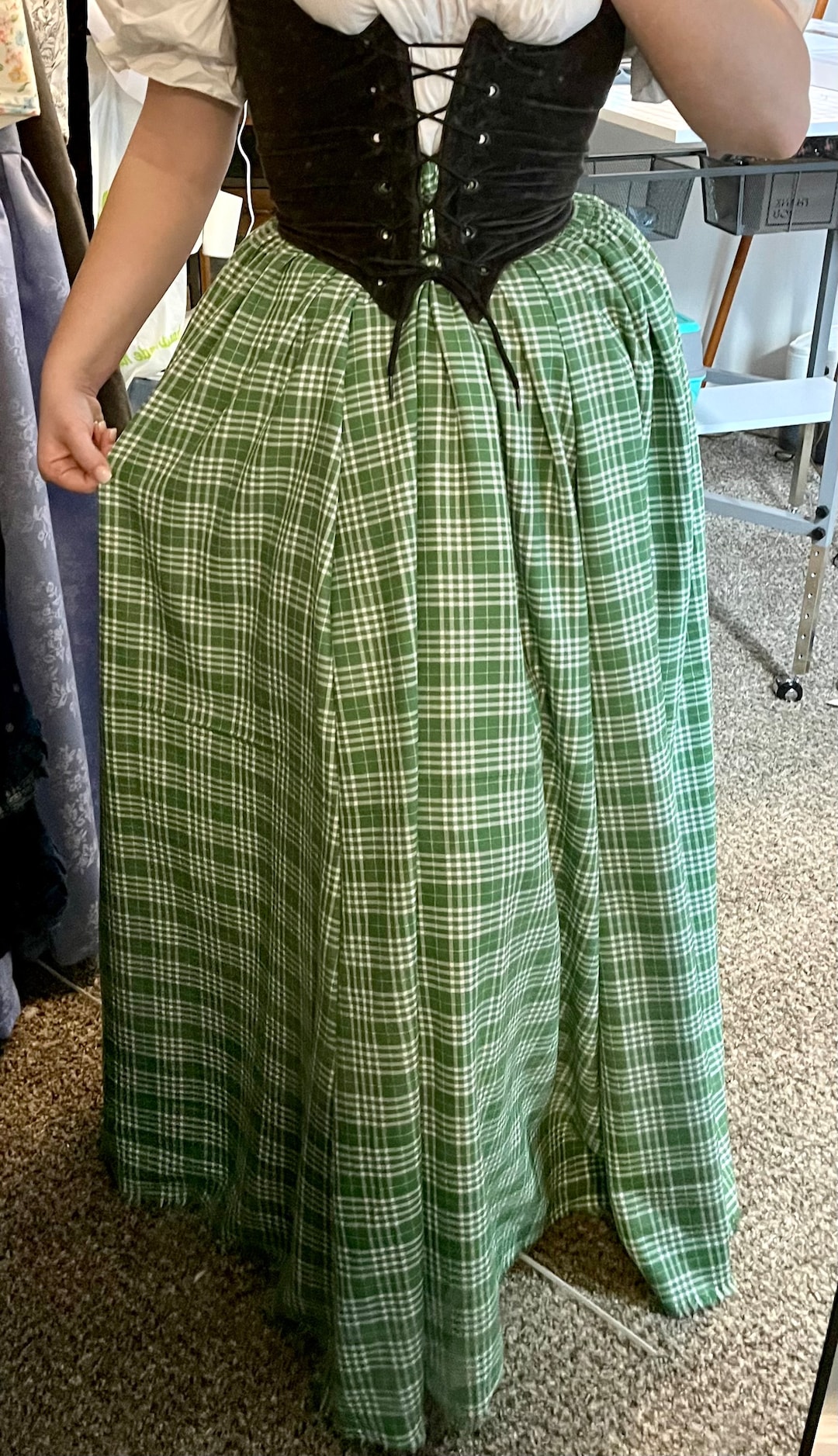 Renaissance Skirt, Peasant, Cosplay, Cottage Core, LARP, Fairy, Elf ...