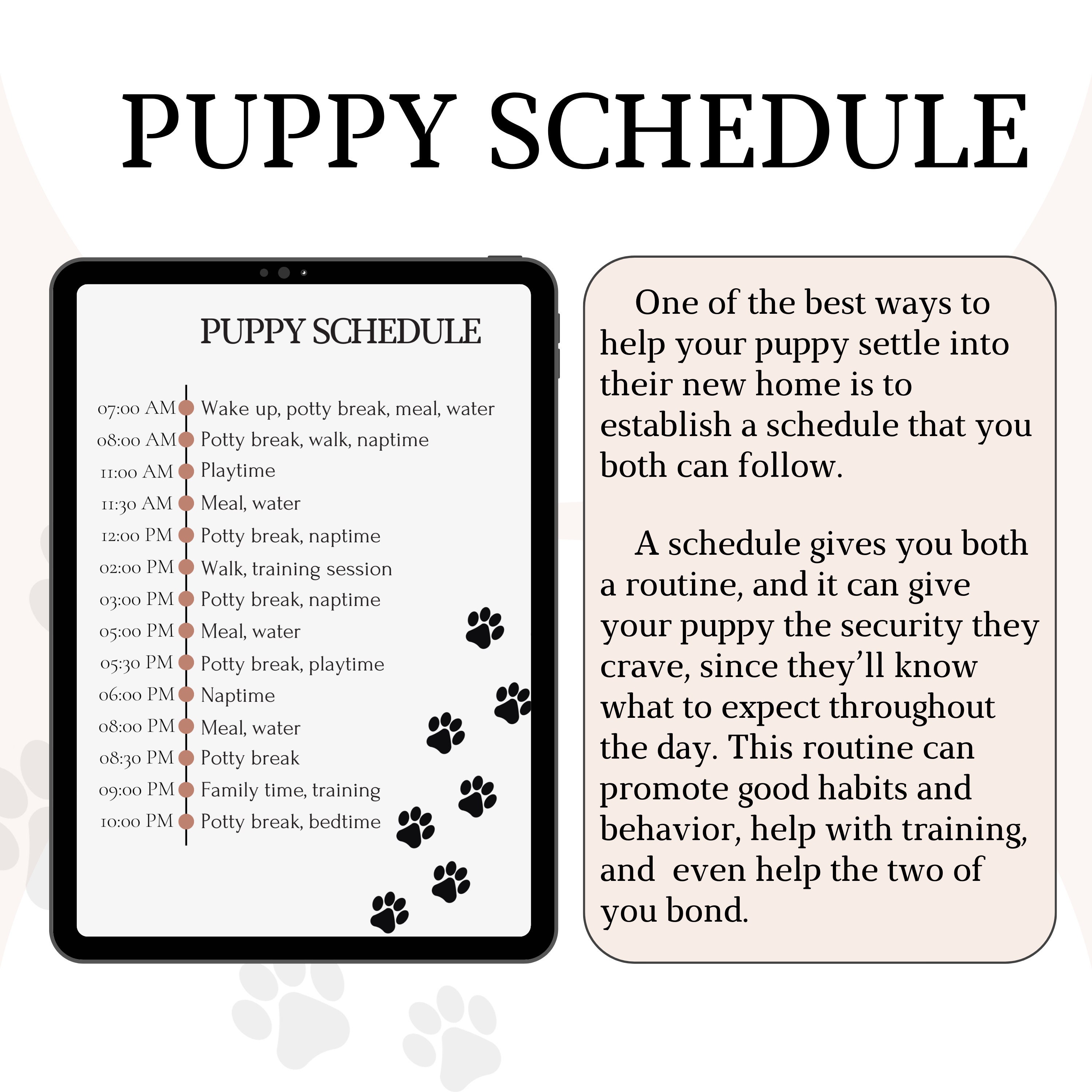 New Puppy Checklist | Guide for New Dog Owners | Puppy Planner Pet ...