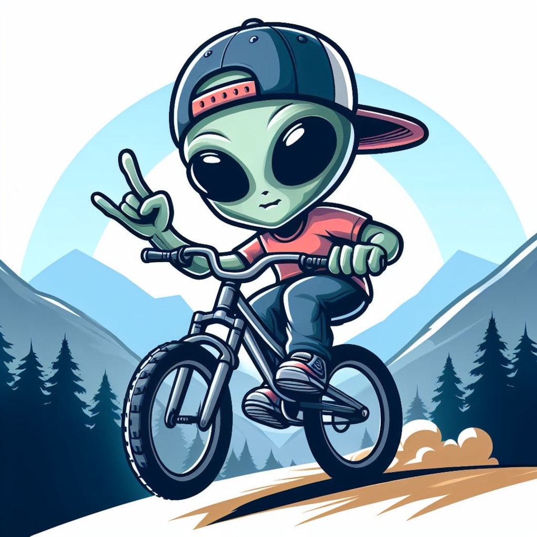 5 Pack Alien MTB - Etsy