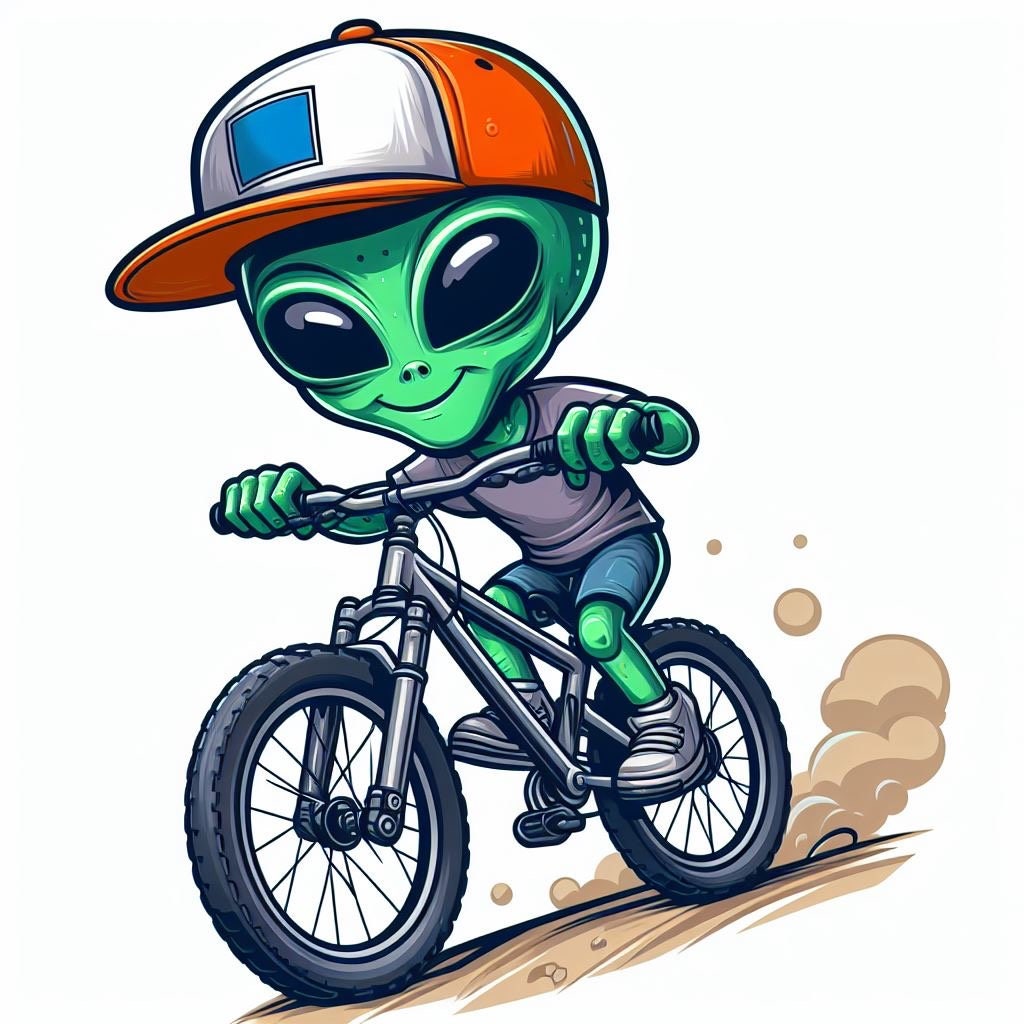 5 Pack Alien MTB - Etsy