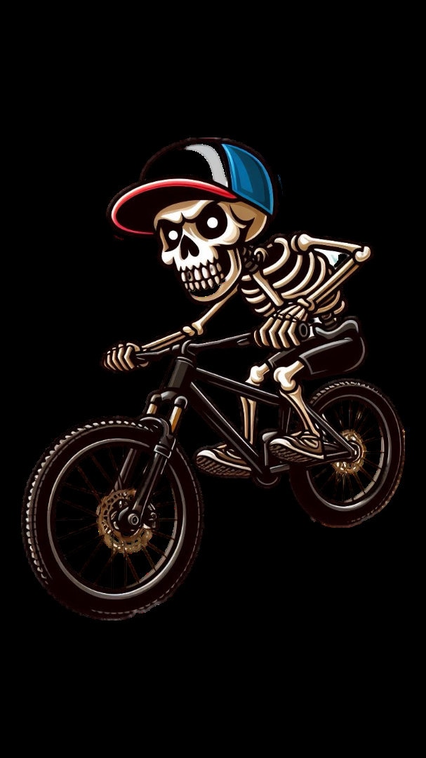Mtb Skeleton Digital Download - Etsy