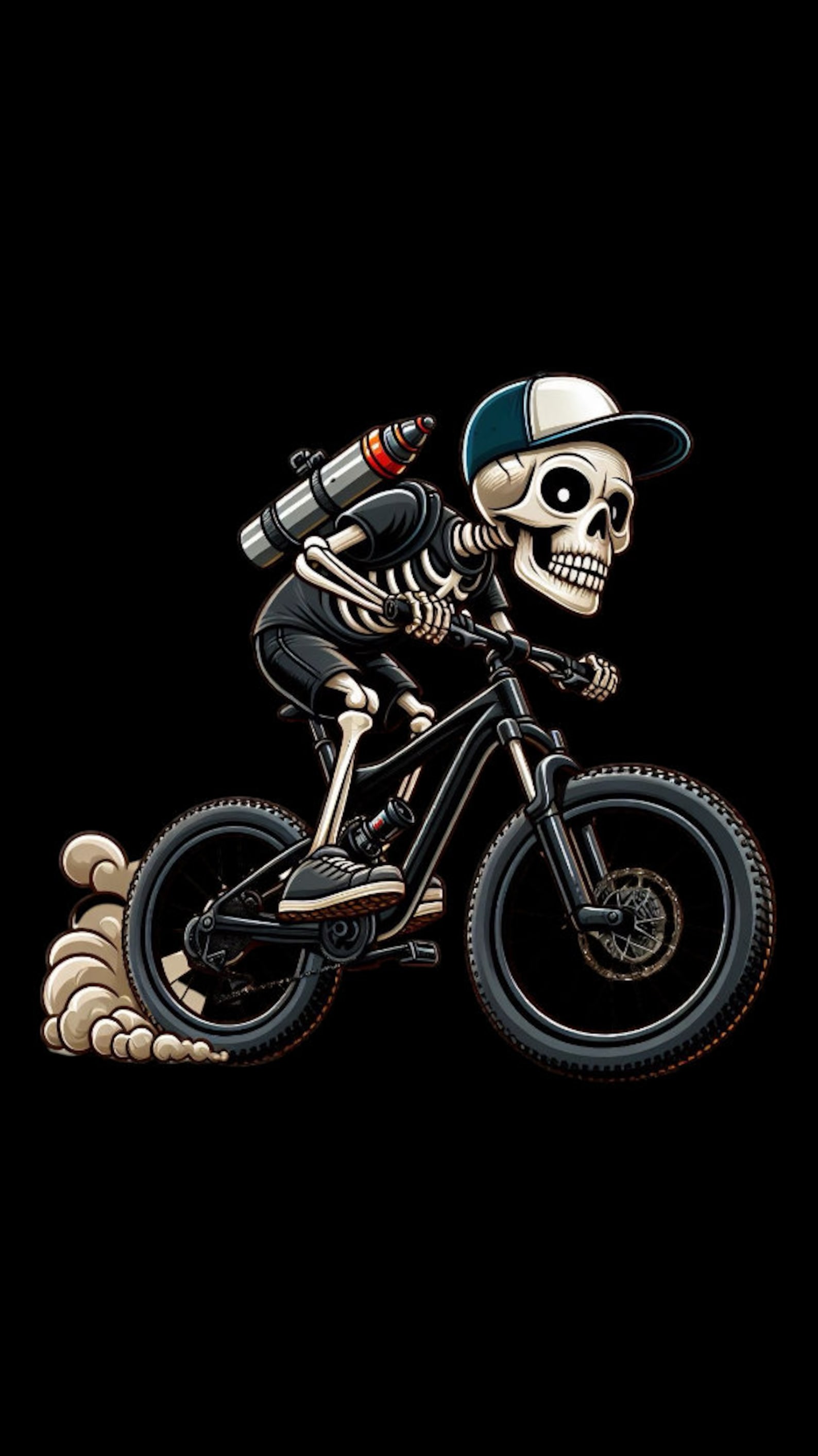 Mtb Skeleton Digital Download - Etsy