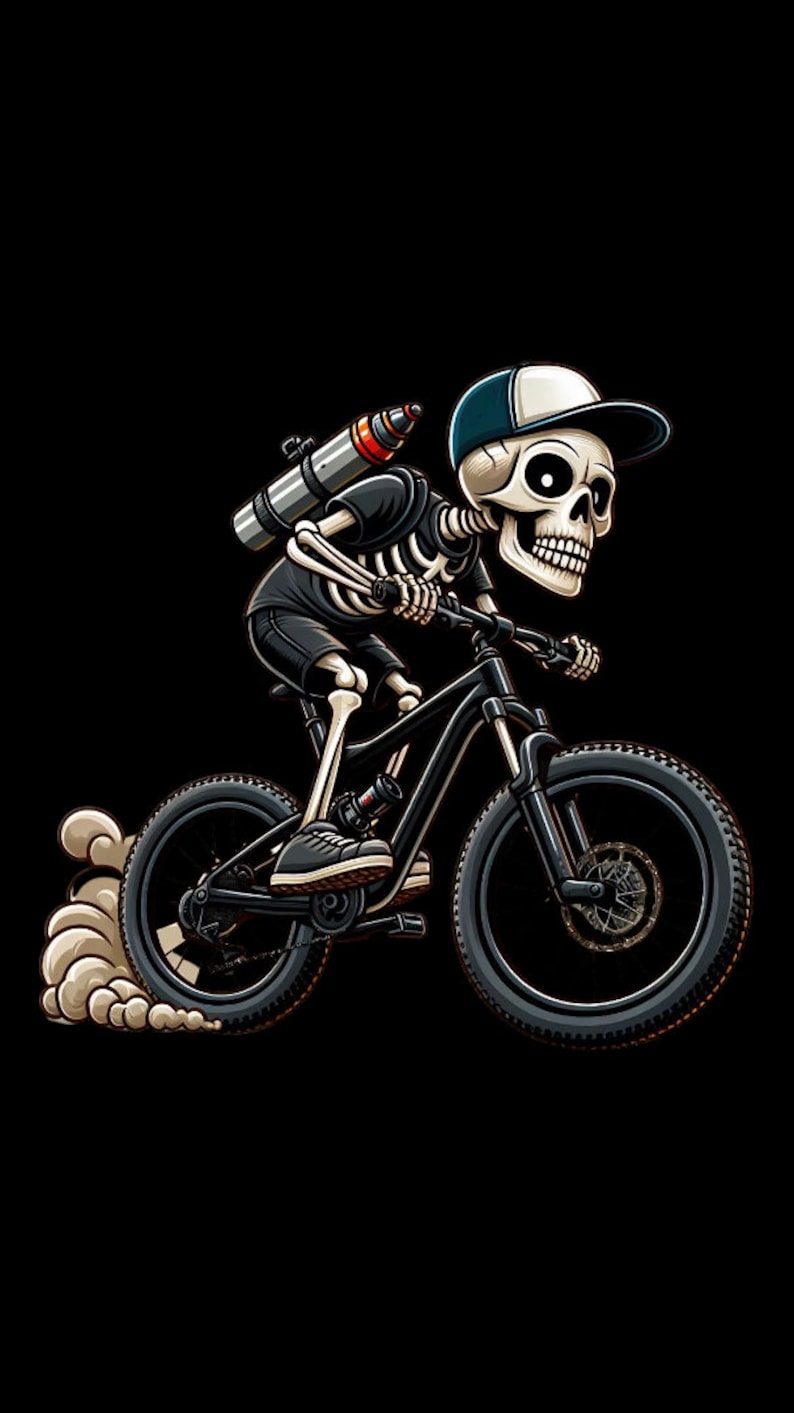 Mtb Skeleton Digital Download - Etsy