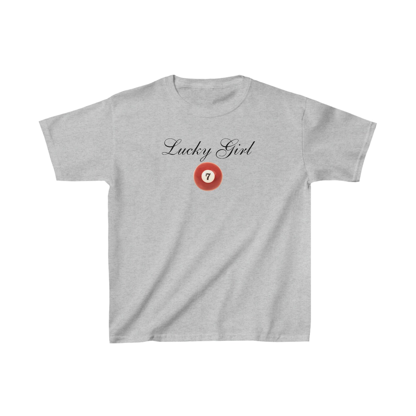 Y2k Pool Ball Graphic Baby Tee, Downtown Girl, Y2k Billiard Graphic ...