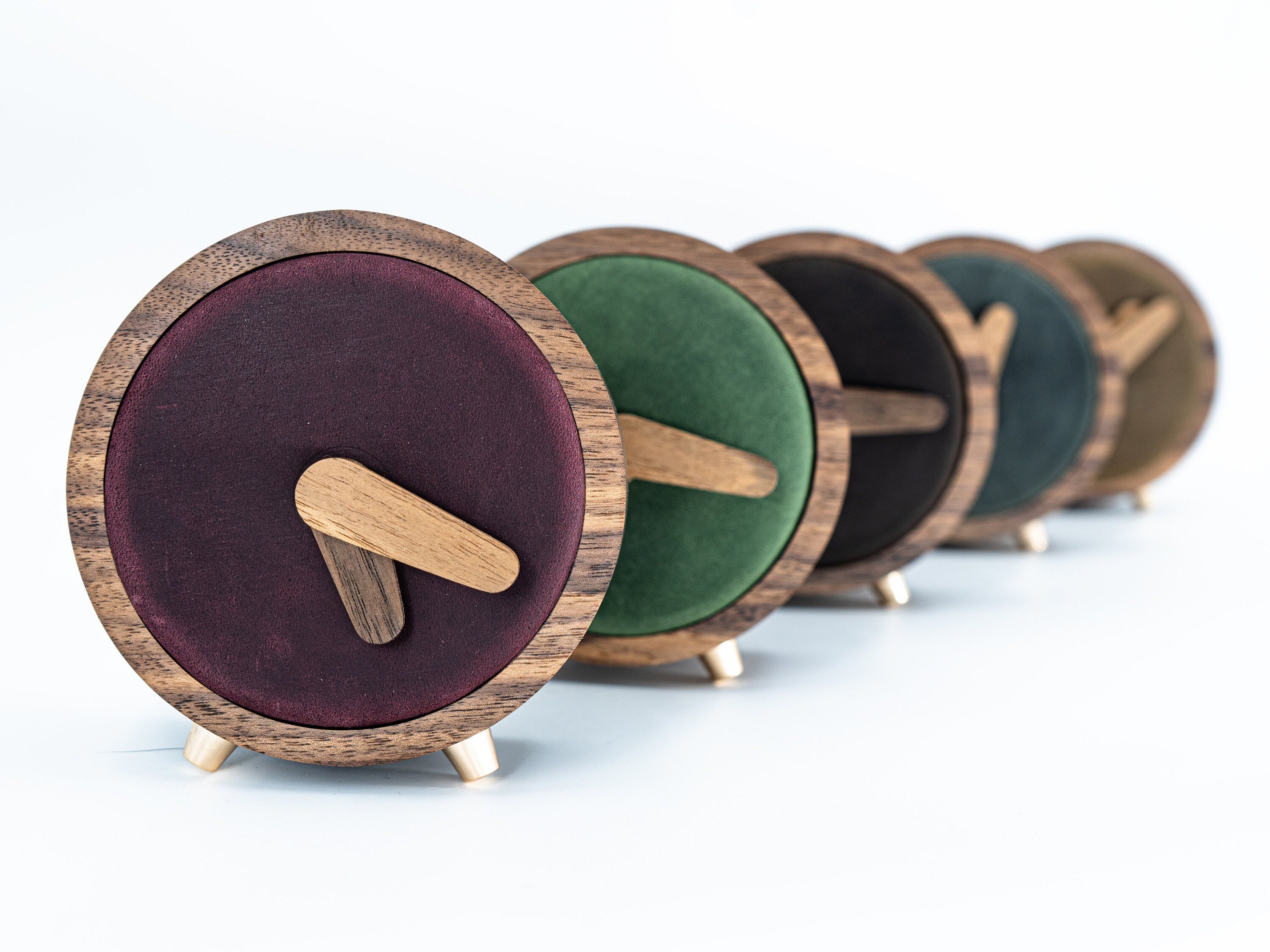 Desk Clock, Office Decor, Table Decor. Table Clock Made of American ...