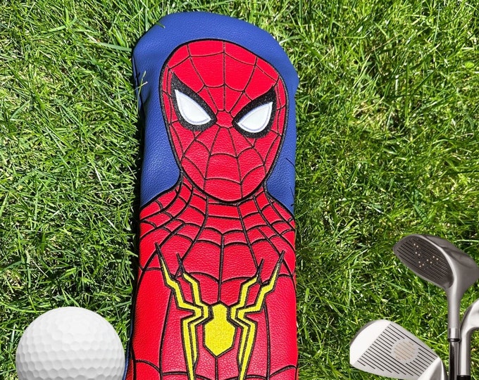 Bespoke Spiderman Golf Head Cover Fairway Wood - Etsy