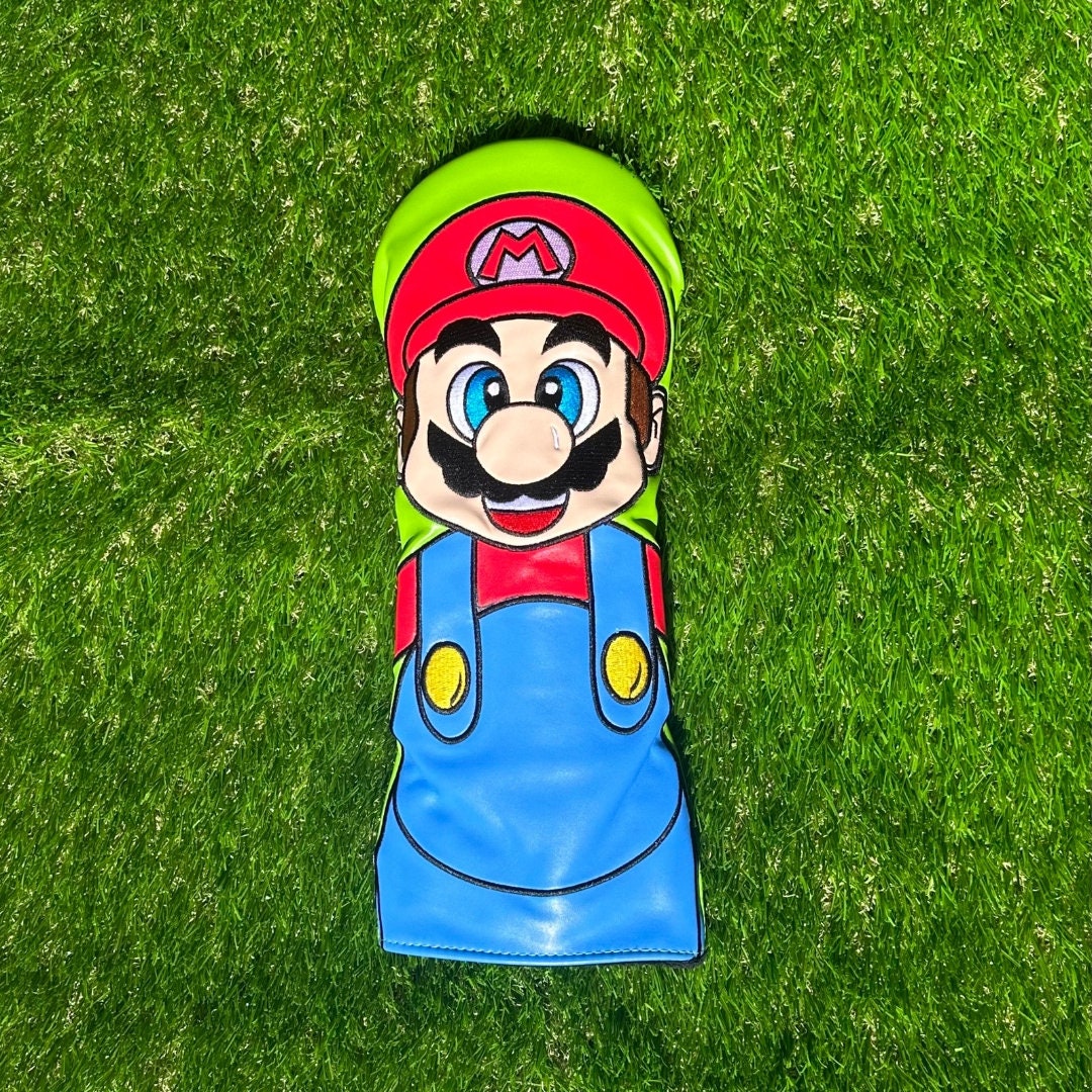 Super Brother Inspired Driver Headcover | Golf Head Cover for Drivers ...