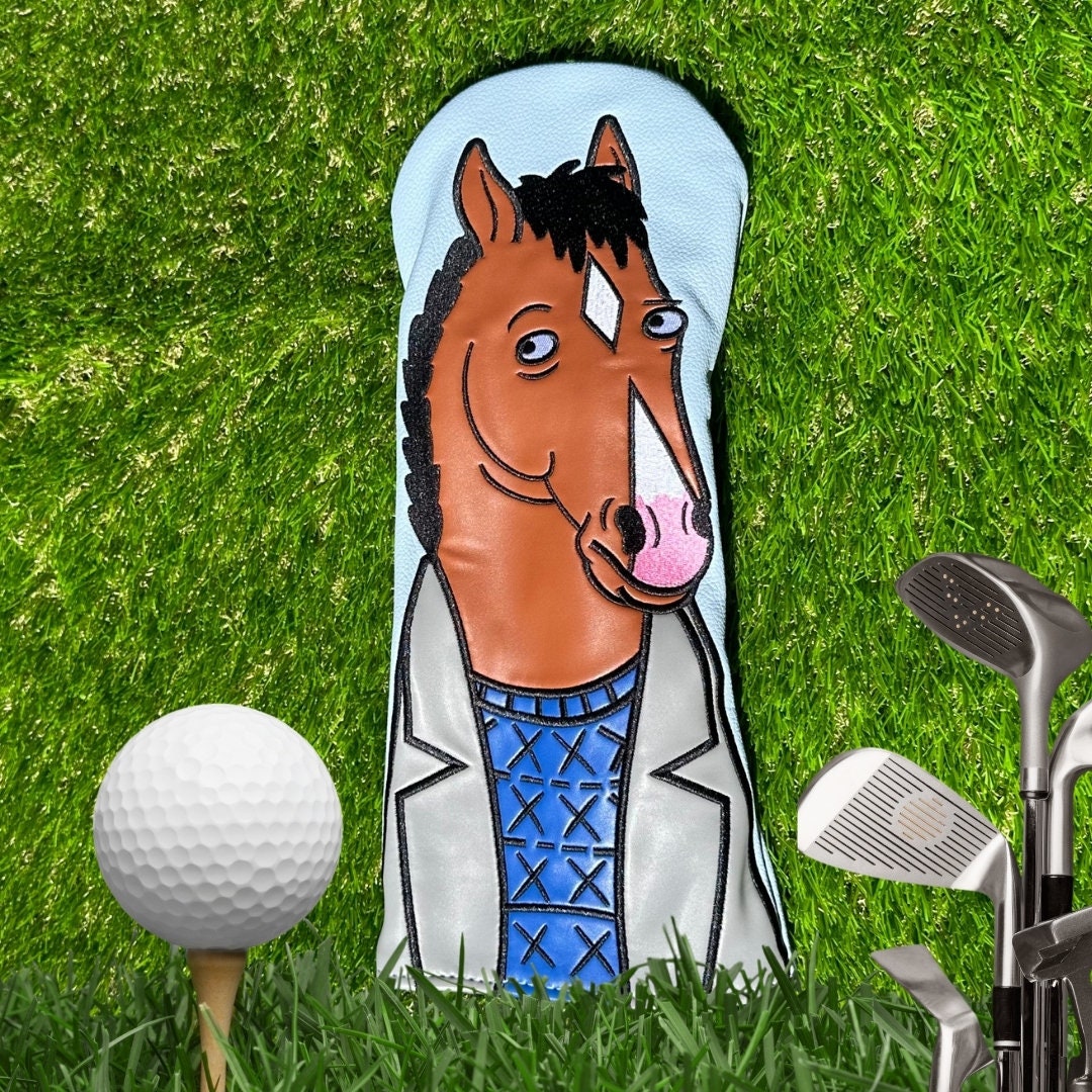 Bo Jack Horse Man Inspired Driver Headcover Driver Head Cover Golf ...