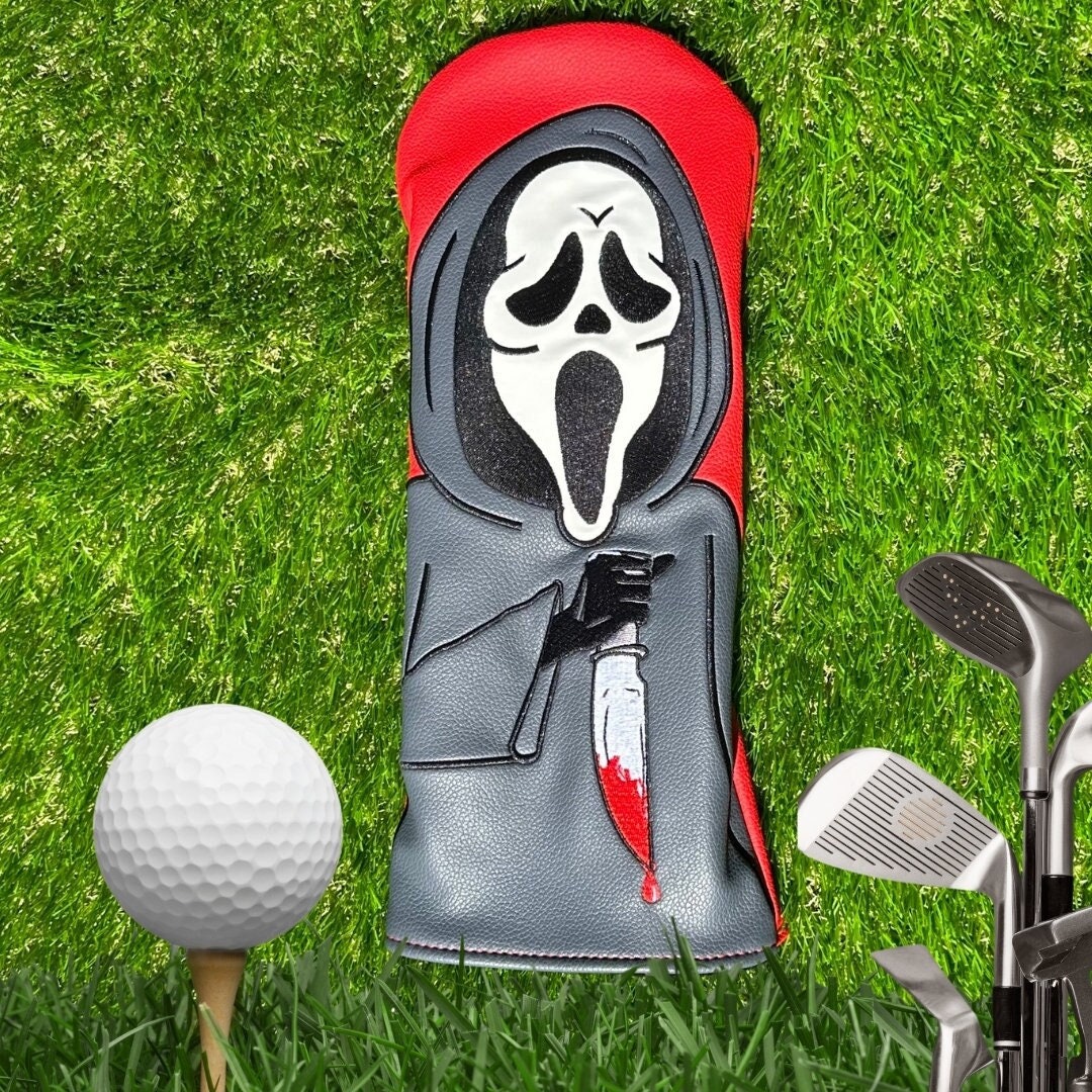 Scream Inspired Driver Headcover | Driver Head Cover | Golf Headcover ...