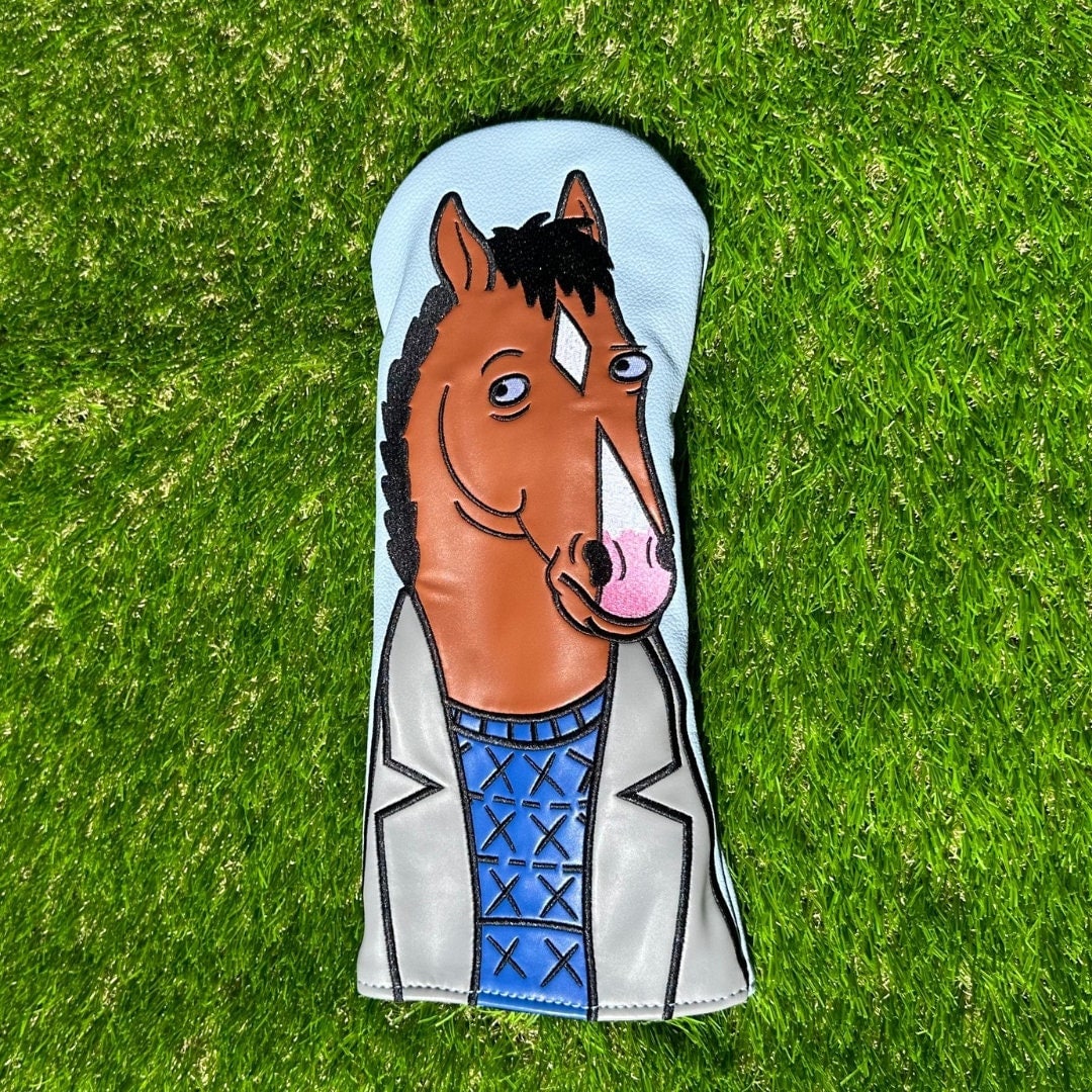 Horse Man Inspired Driver Headcover | Bojack Inspired Golf Head Cover ...
