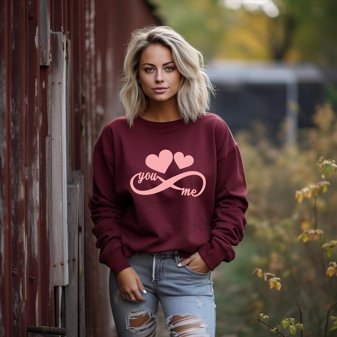 Love Infinity Symbol Sweatshirt: Couples Matching Self-care Shirt - Etsy