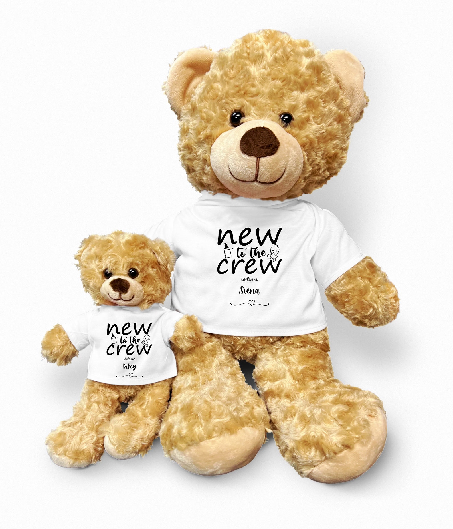 Personalized New Baby Teddy Bear. Personalized With Name. New to the ...