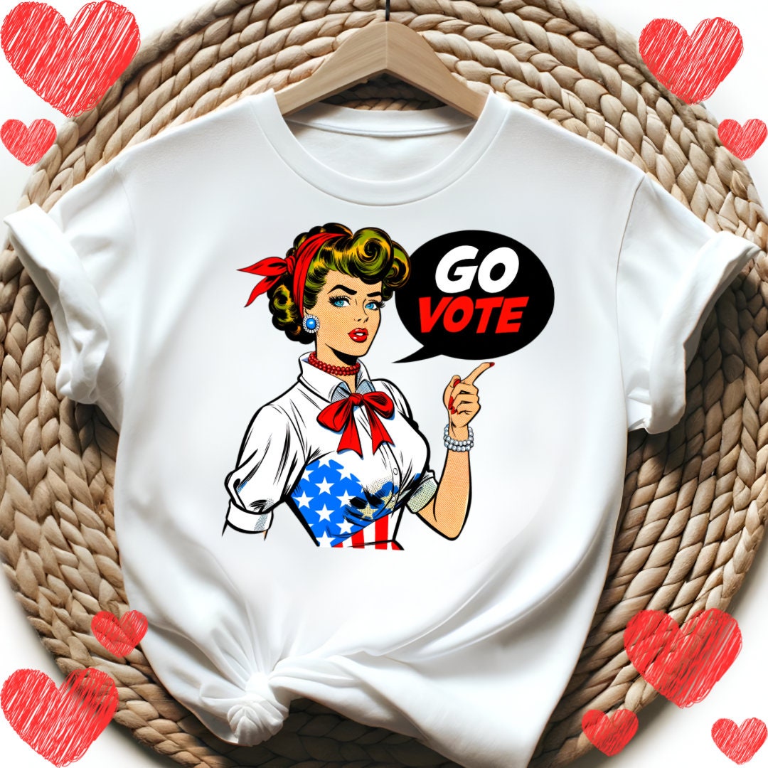 Go Vote PNG, Digital Download, Election Campaign, Vote Day - Etsy