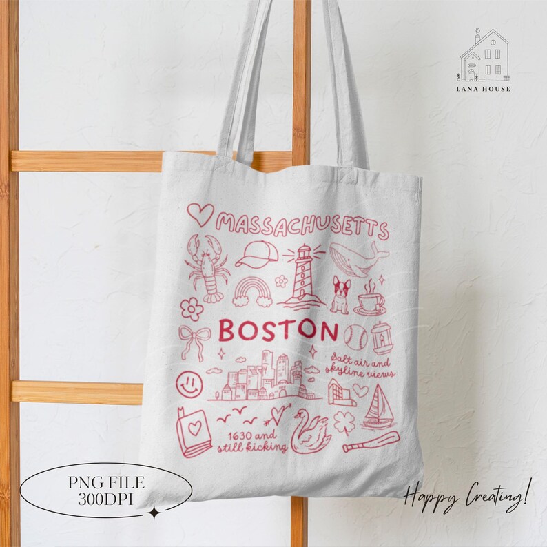 Boston Icons, Massachusetts Landmarks Png, PNG Files, I Love Boston ...