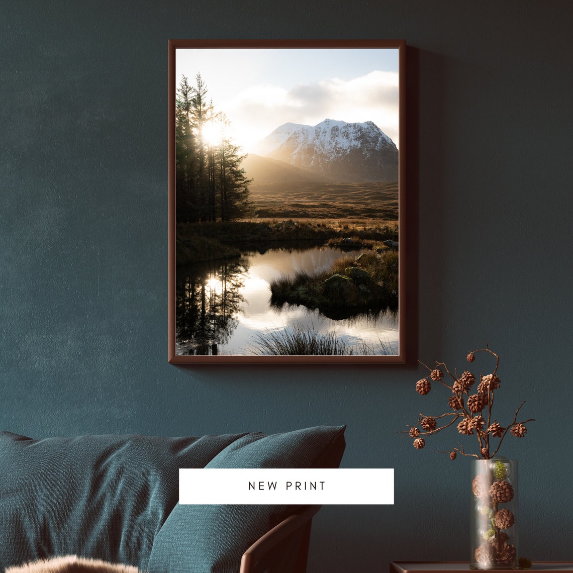 Beautiful Sunlight Scenes in Glencoe of the Famous Buachaille Etiv Mor ...