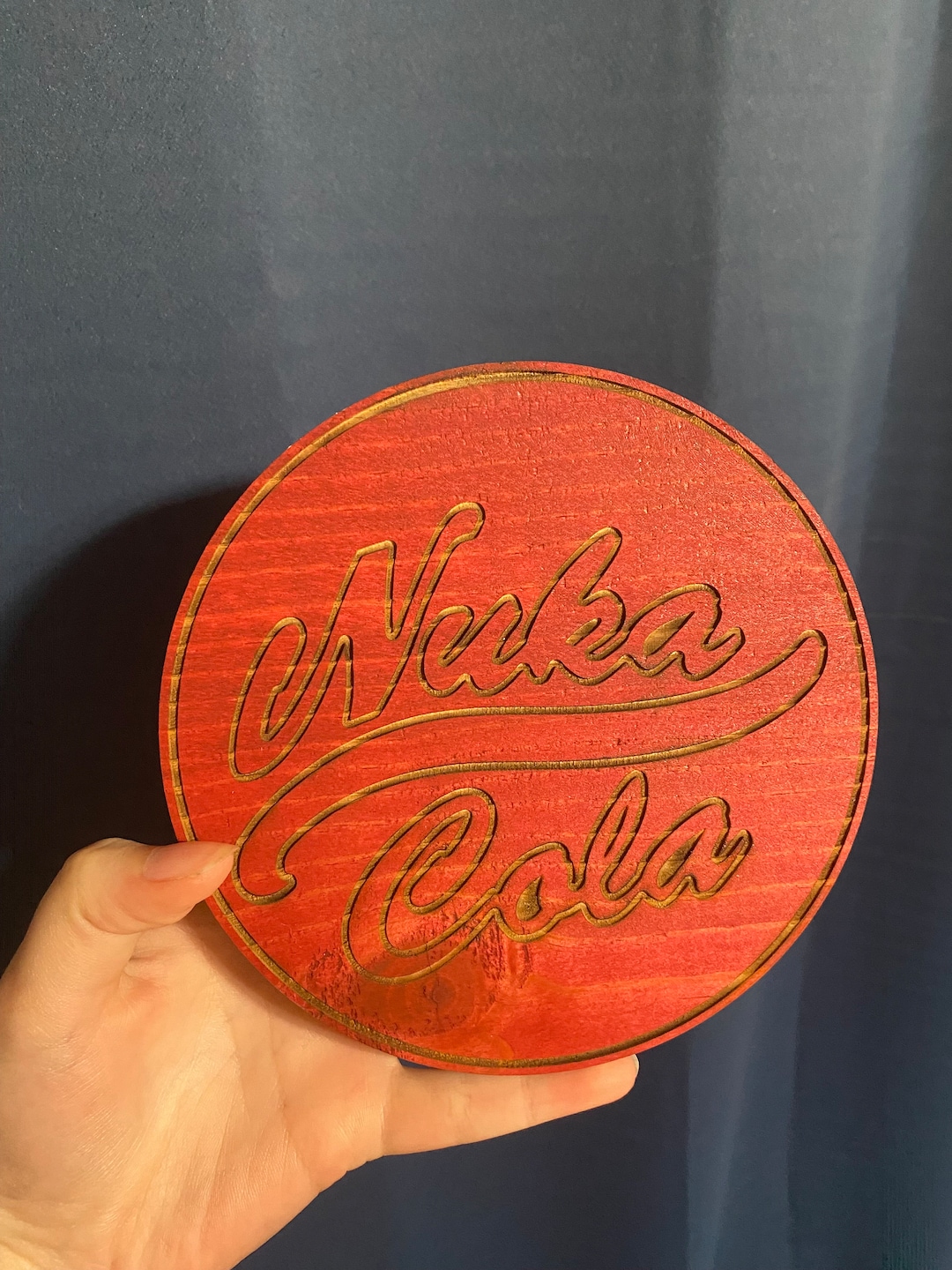 Nuka Cola Sign Fallout Inspired Decor Video Game Based Wooden Signage ...