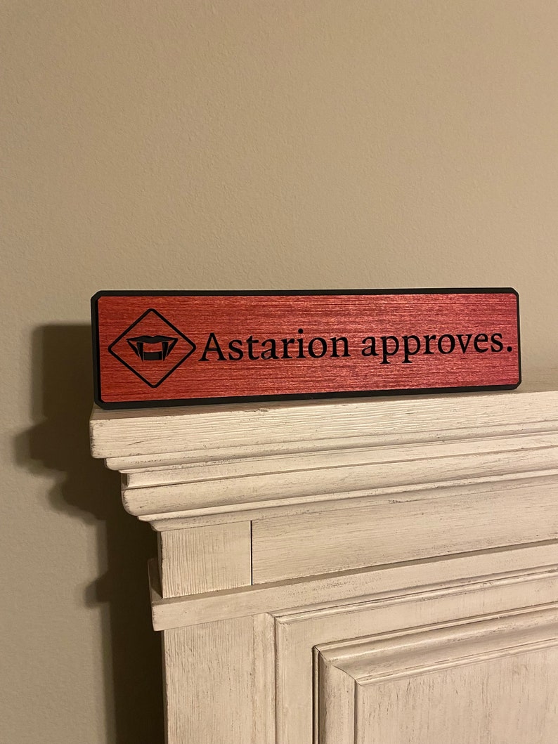 BG3 Inspired Companion Sign Set Baldur's Gate 3 Wooden Sign Set of 6 ...