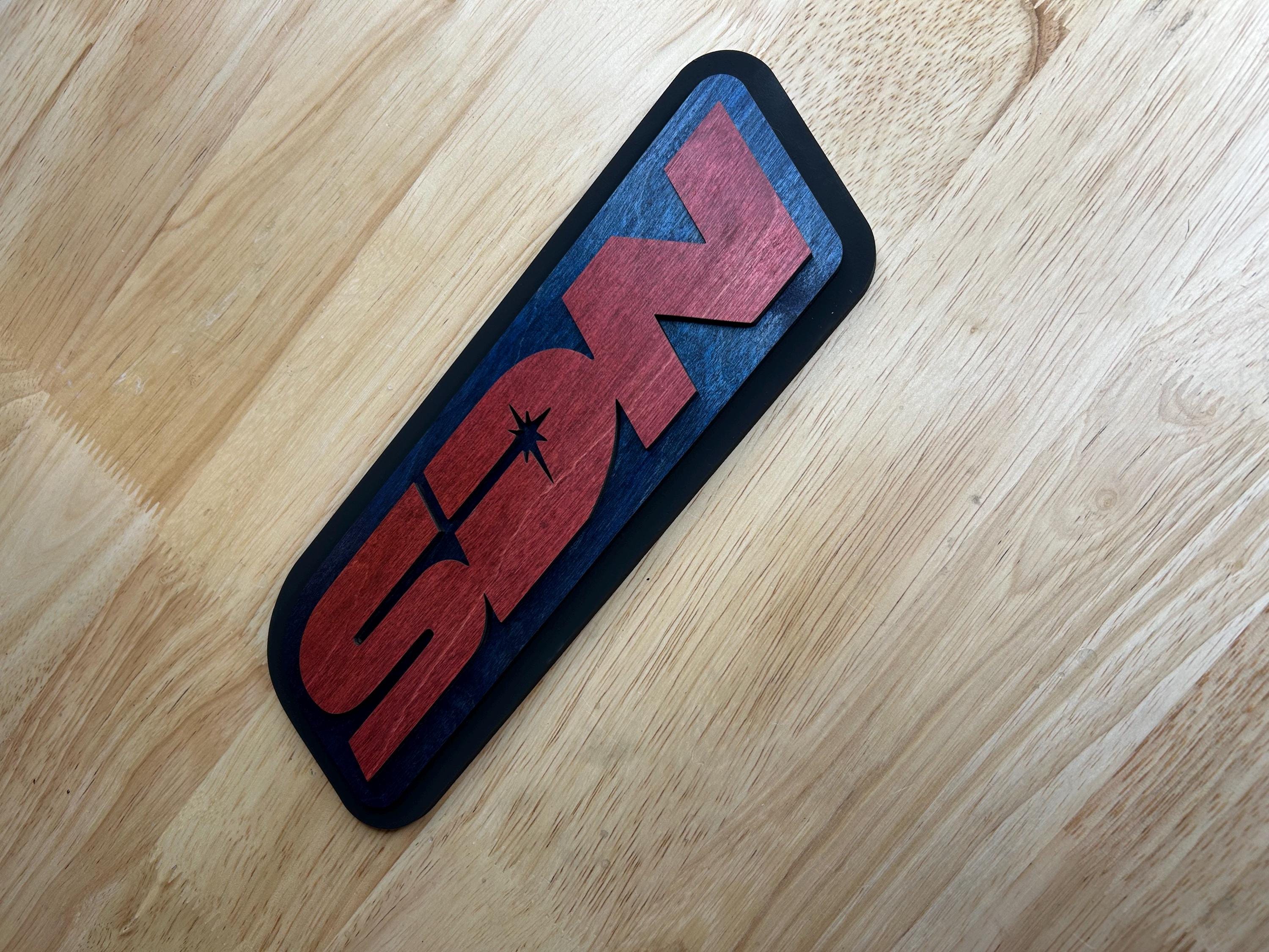 SDN Wooden Plaque | Superhero Dispatch Network Desk Decor - Etsy