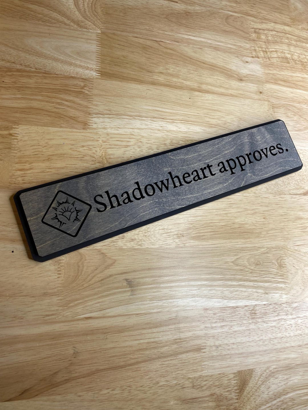 Shadowheart Approves. | BG3 Inspired Shadowheart Sign | Baldur's Gate 3 ...