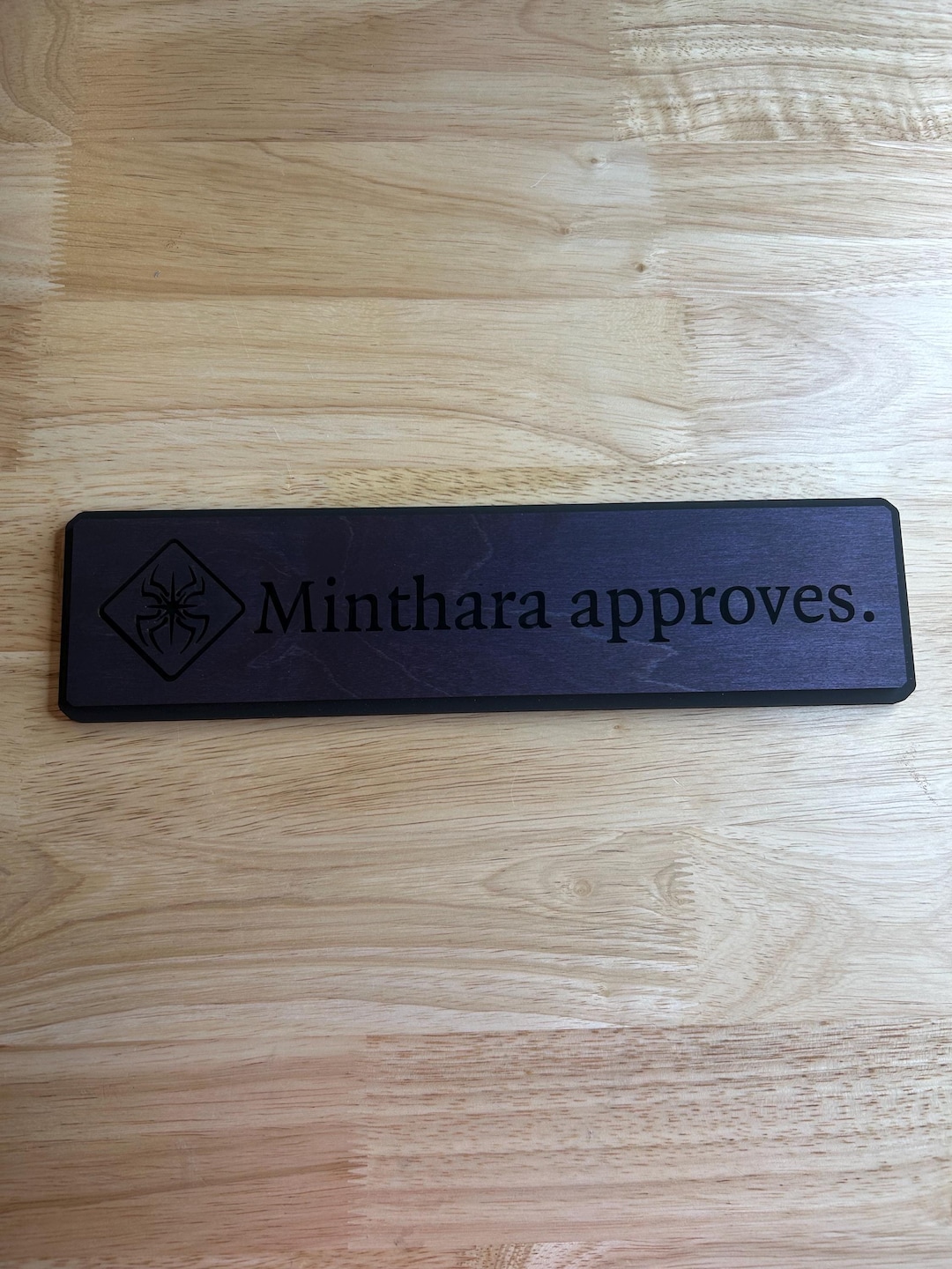 Minthara Approves. | BG3 Inspired Minthara Plaque | Baldur's Gate 3 ...