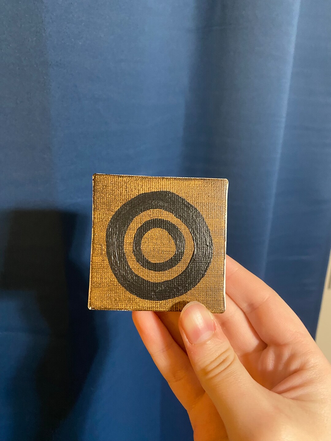 Teen Wolf Inspired Mini Canvas Painting 2.5inx2.5in Painting Mccall ...