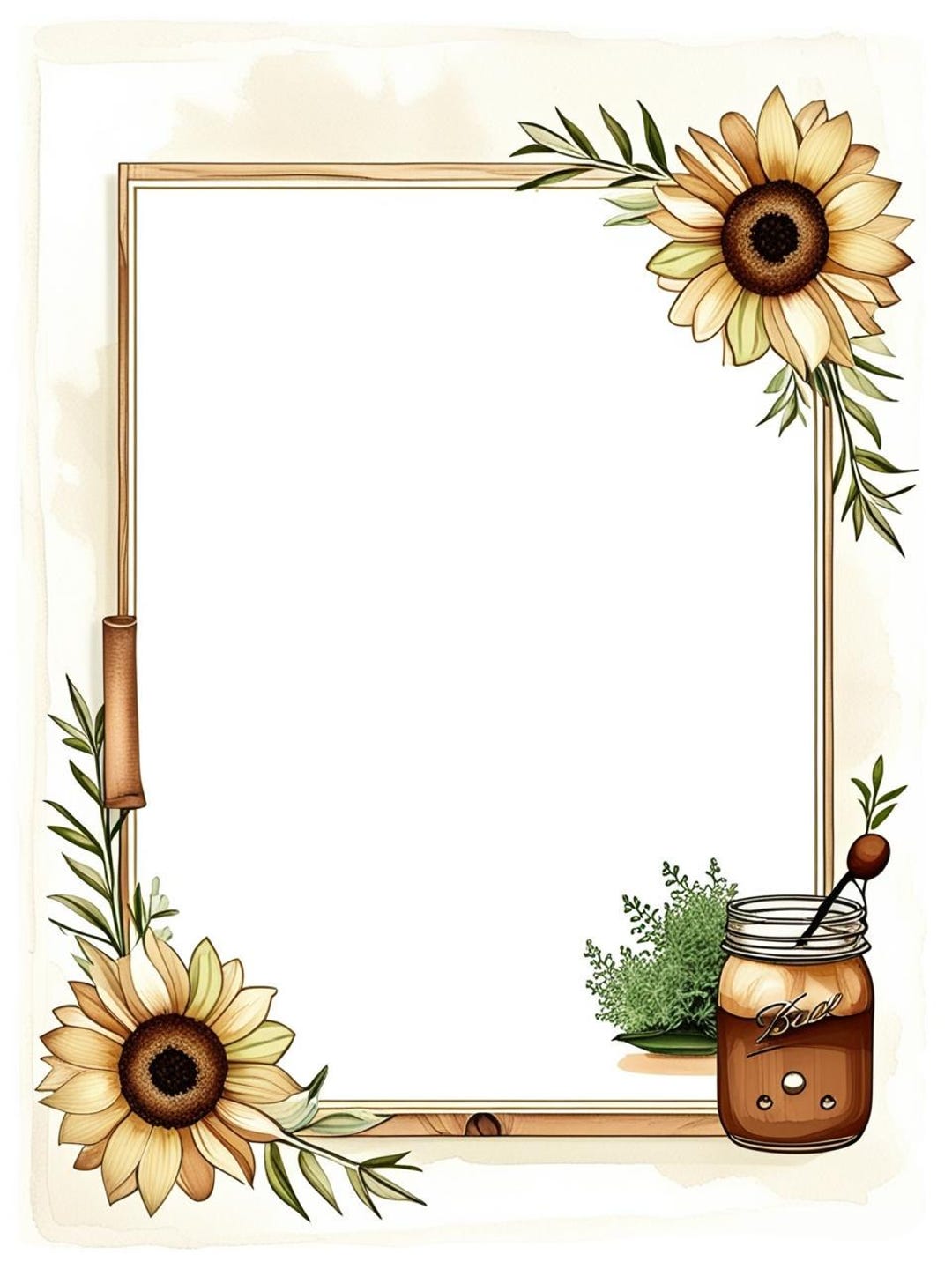 Rustic Farmhouse Printable Notepad, Country Kitchen To-do List Planner ...