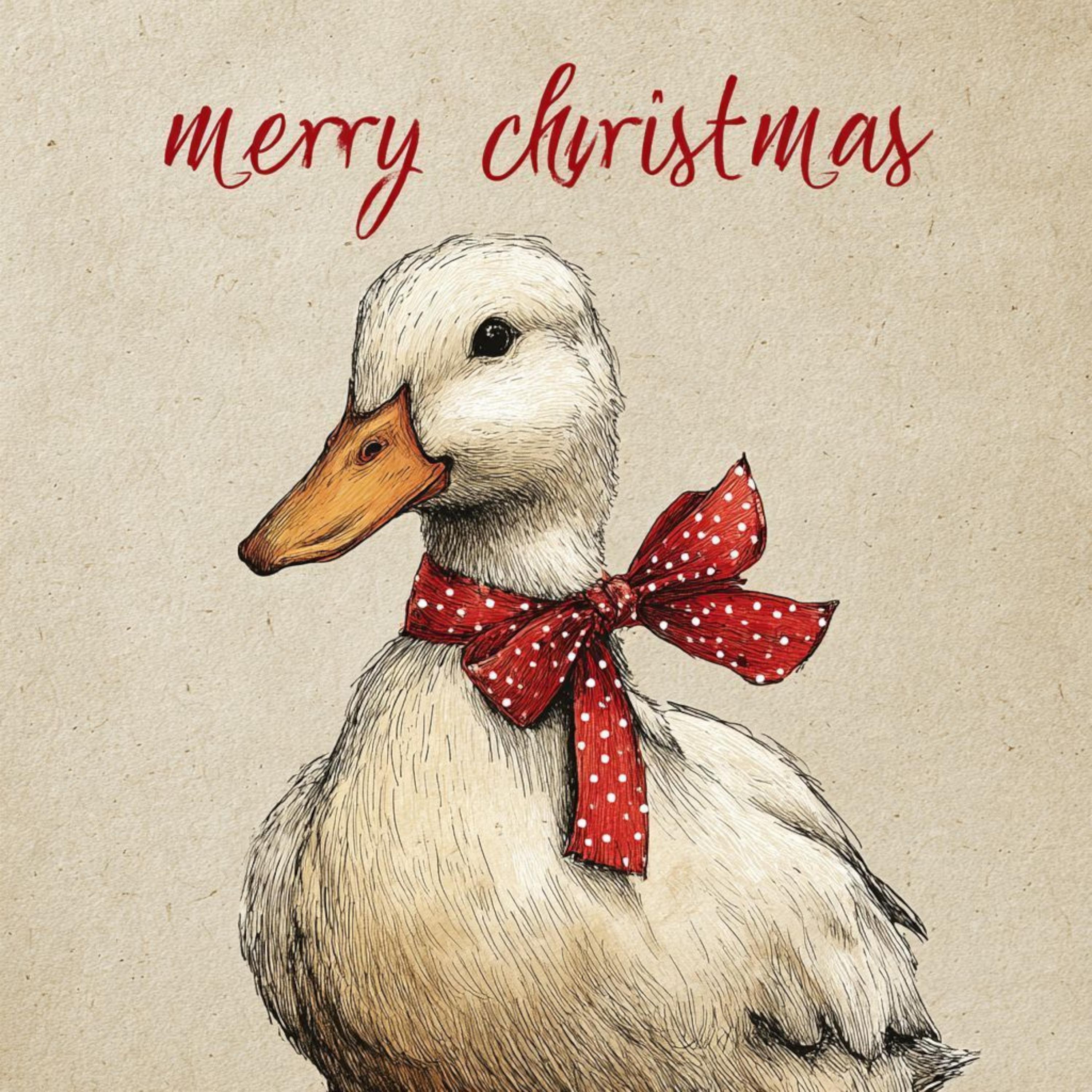 12 Christmas Duckling Clipart (JPG) : Whimsical Holiday Art for Card ...
