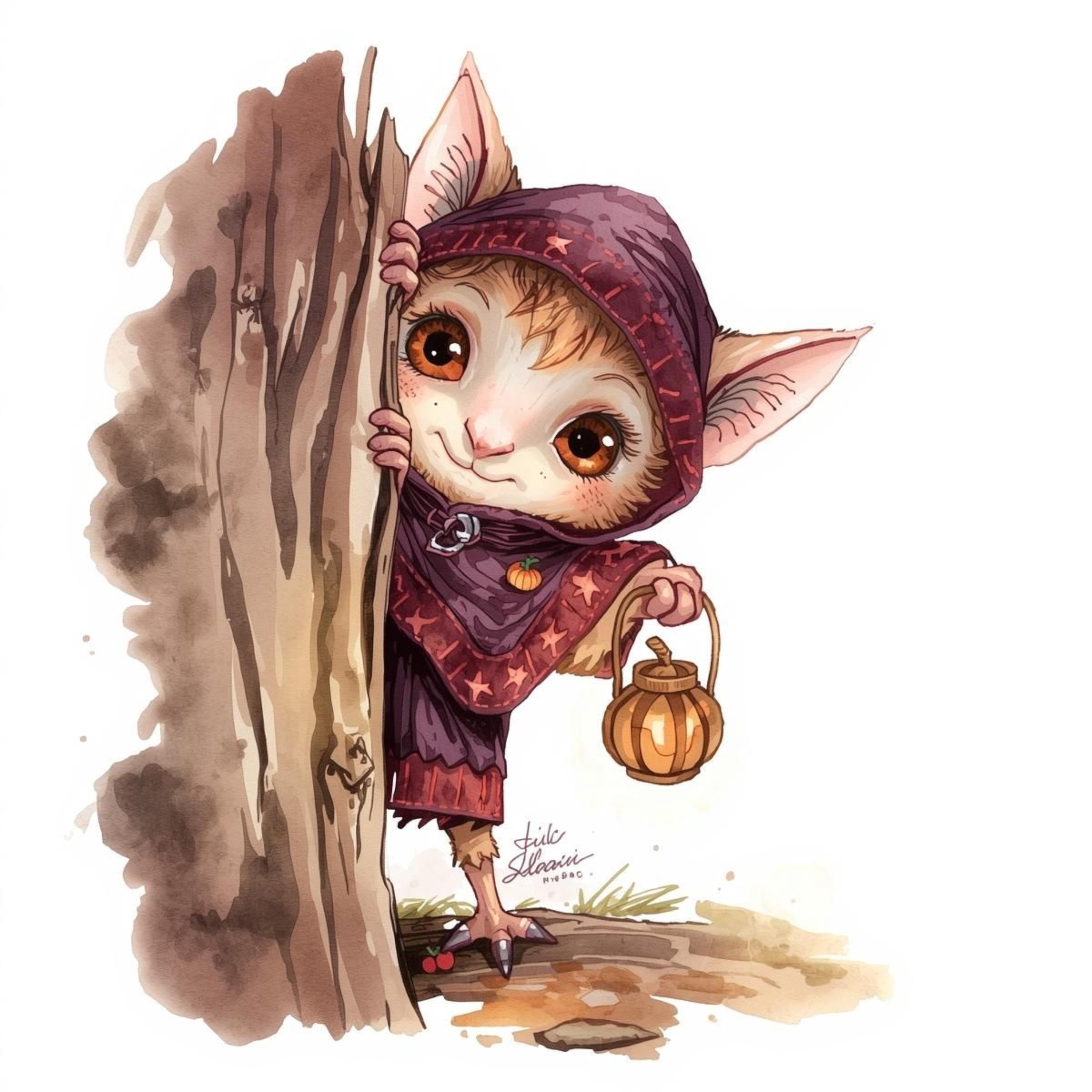 20 Magical Fairy Halloween Characters Bundle | Commercial Use ...