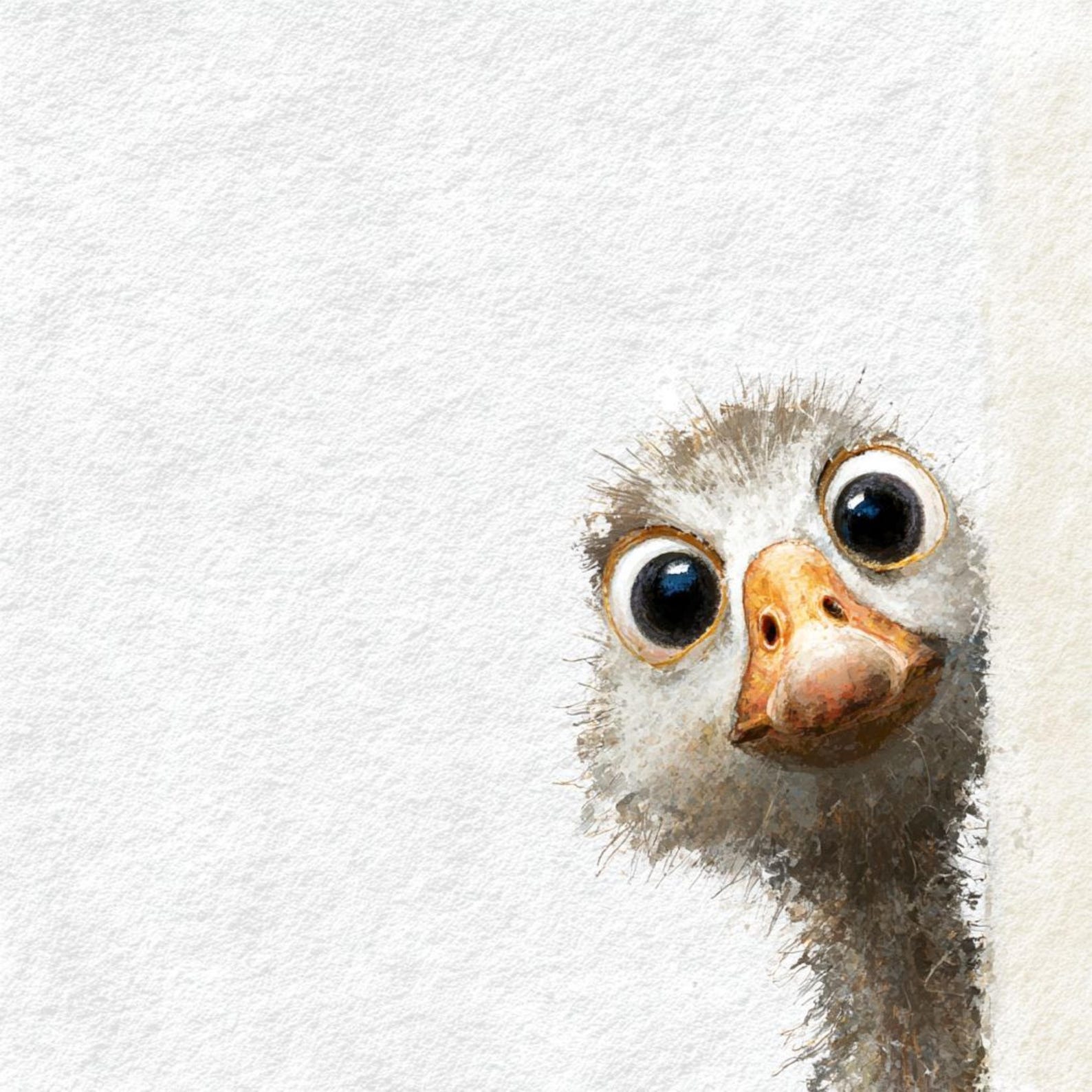 35 Farm Peeking Animals Clipart (JPG) : Quirky Whimsical Farm Critters ...