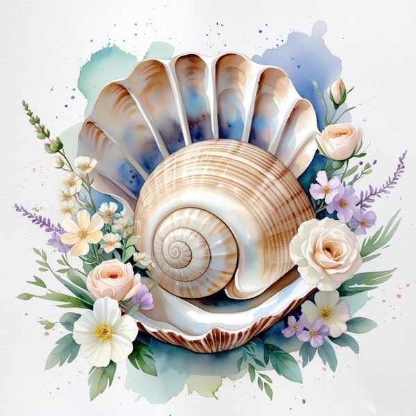 Shell Bouquet - Etsy