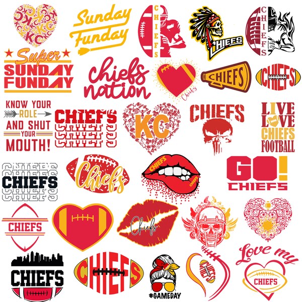 Kansas City Chiefs Svg - Etsy