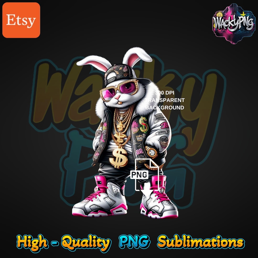 Gangster Rabbit | Urban Gangsta Rabbit | Urban Trap Designs | Wacky Fan ...