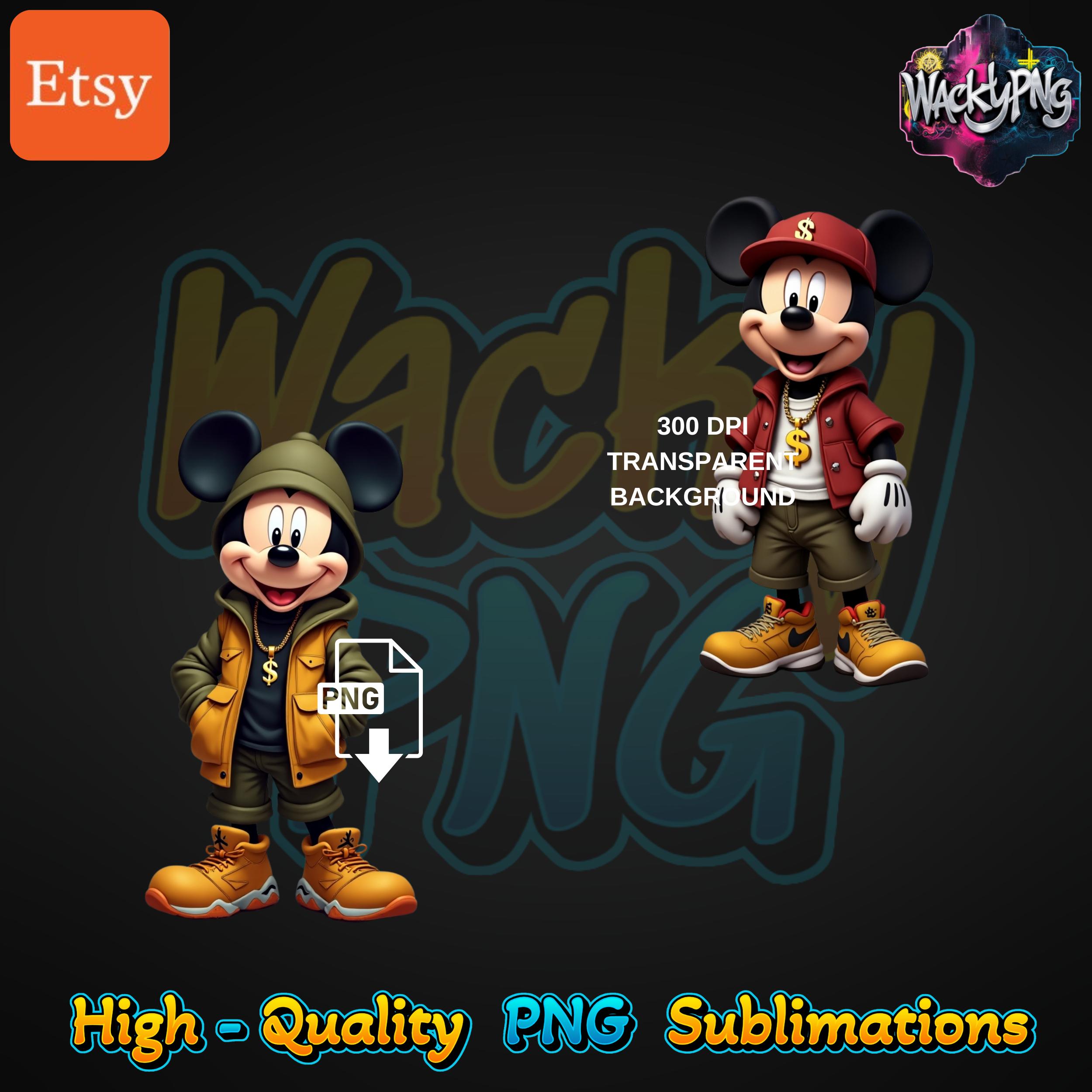 Urban Mickey Mouse | Mickey Mouse | Urban Trap Designs | Wacky Fan Art ...