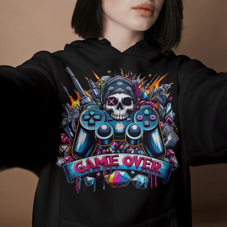 Game Over Designs Gamer Designs Urban Trap Designs Wacky Fan Art ...