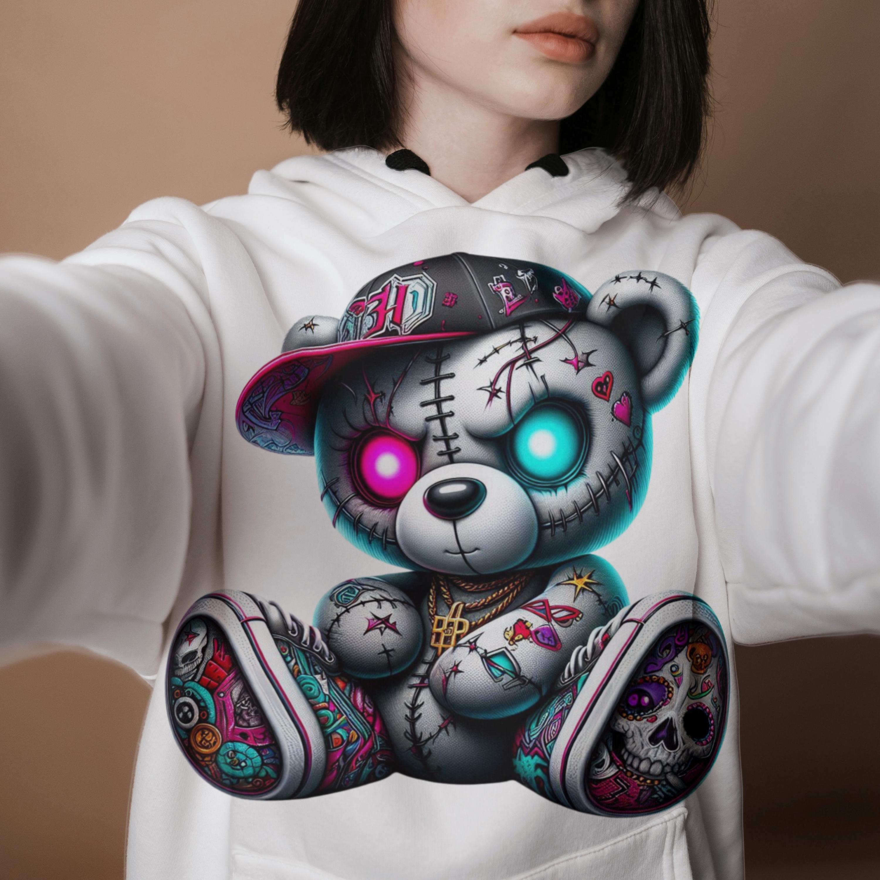 Gamer Teddy Bear PNG: Urban Streetwear Designs (digital Download) - Etsy