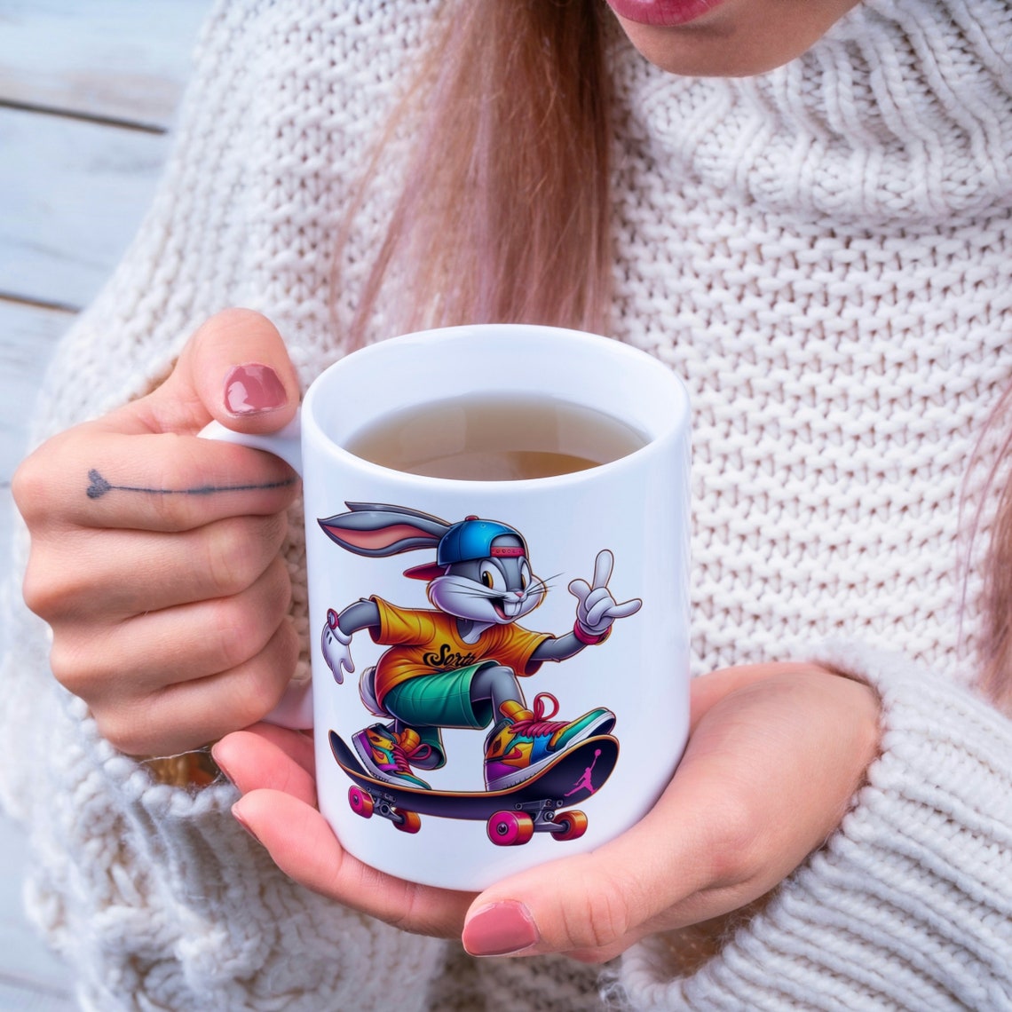 Skater Rabbit Urban Rabbit Urban Trap Designs Wacky Fan Art Instant ...